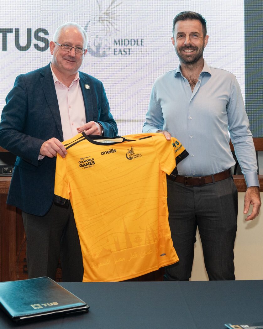 TUS Teams Up with Middle East GAA in Major New Education Partnership - TUS