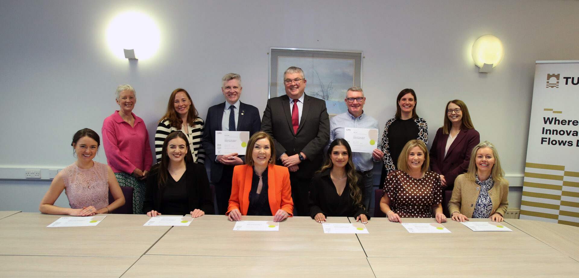 TUS Athlone Honours Graduates of People Management Diploma - TUS