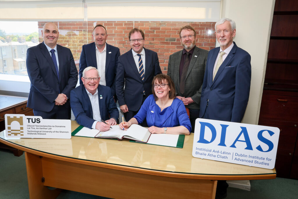 Dublin Institute for Advanced Studies and TUS sign landmark MOU - TUS