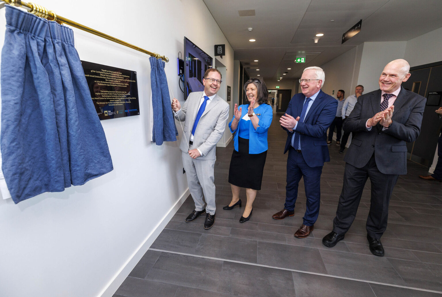 Minister Lawless officially opens the new STEM building in TUS, Athlone ...