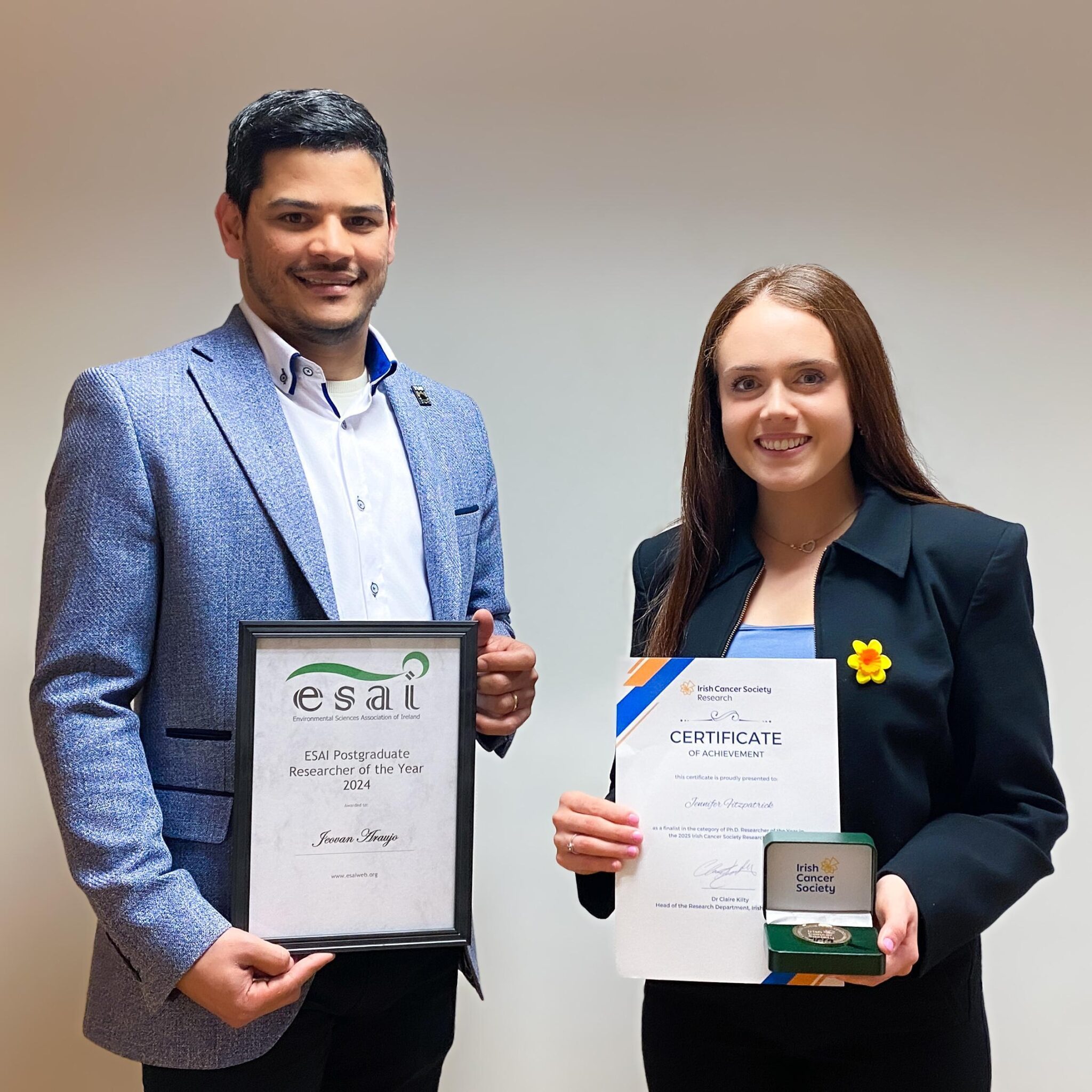 TUS celebrates two award-winning postgraduate students in special ...