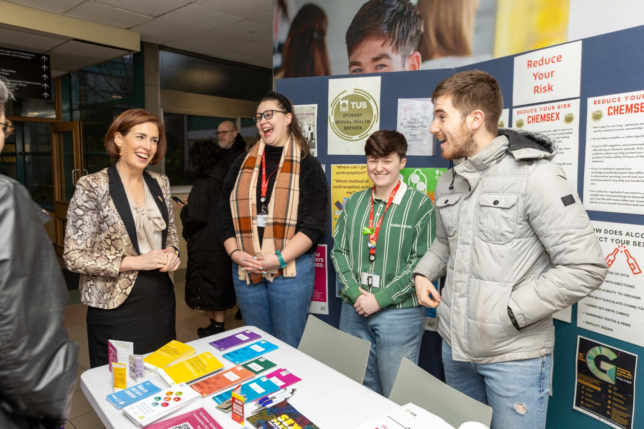 Minister Hildegarde Naughton Visits TUS Athlone’s Pioneering Student ...