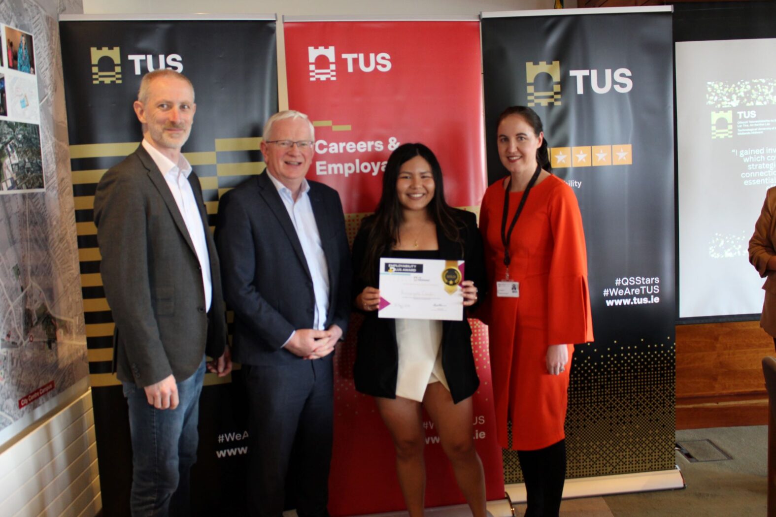TUS Celebrates Employability Plus Award Students at Special Ceremony - TUS