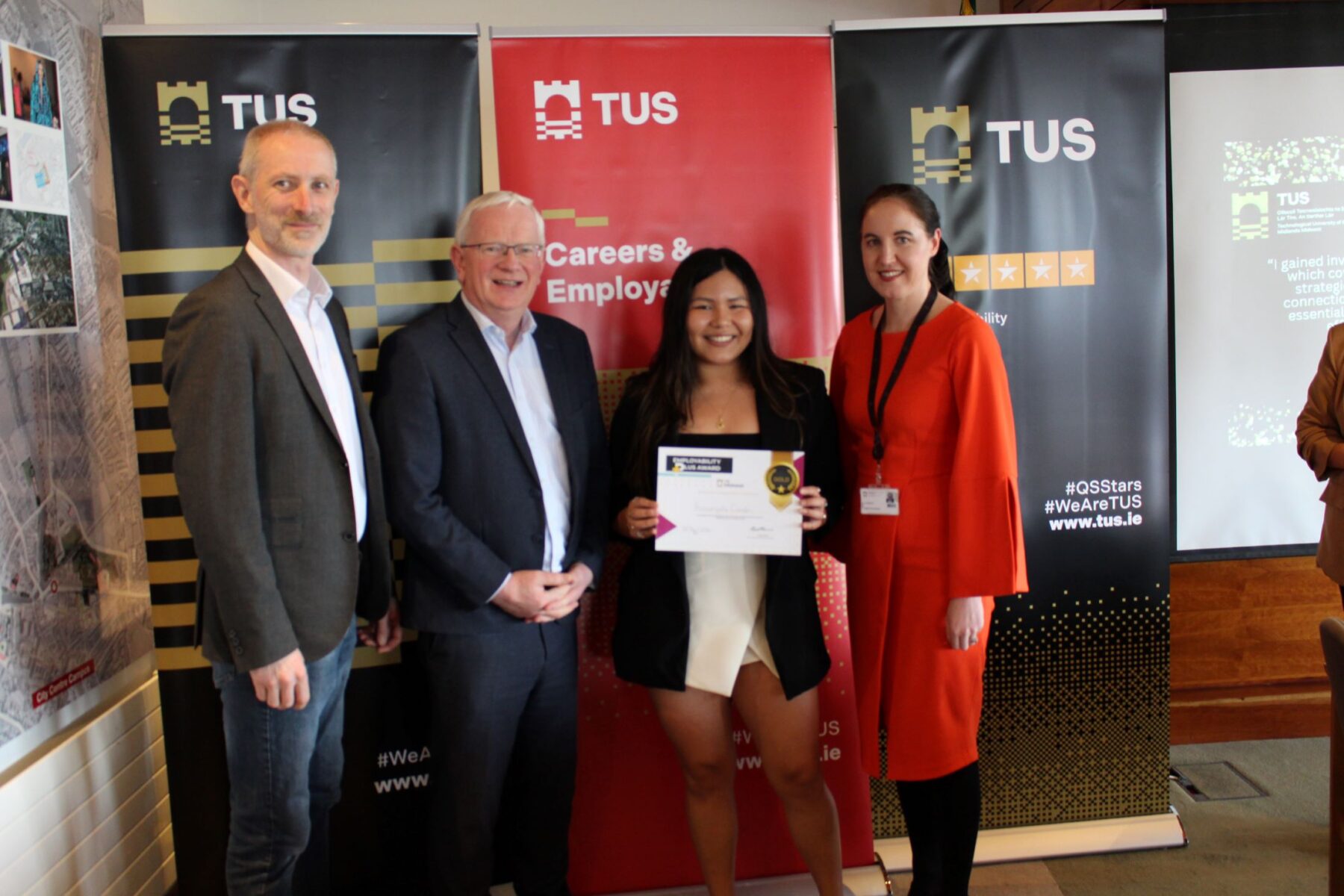 TUS Celebrates Employability Plus Award Students at Special Ceremony - TUS