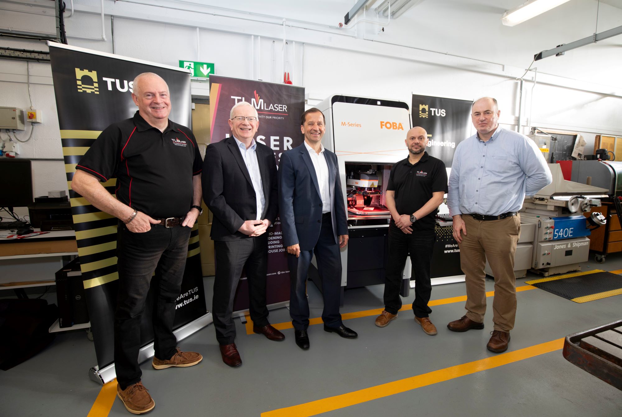FOBA provides state-of-the-art Laser Machine to TUS - TUS