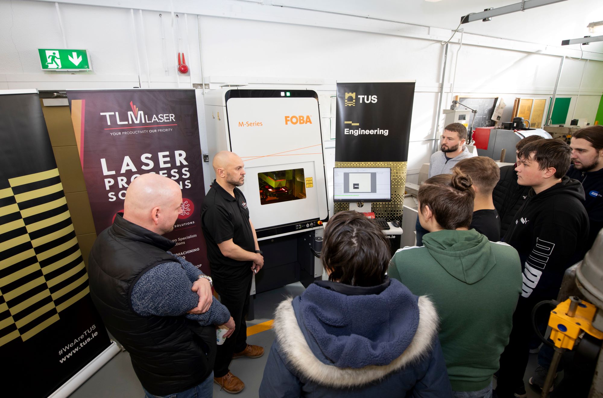 FOBA provides state-of-the-art Laser Machine to TUS - TUS