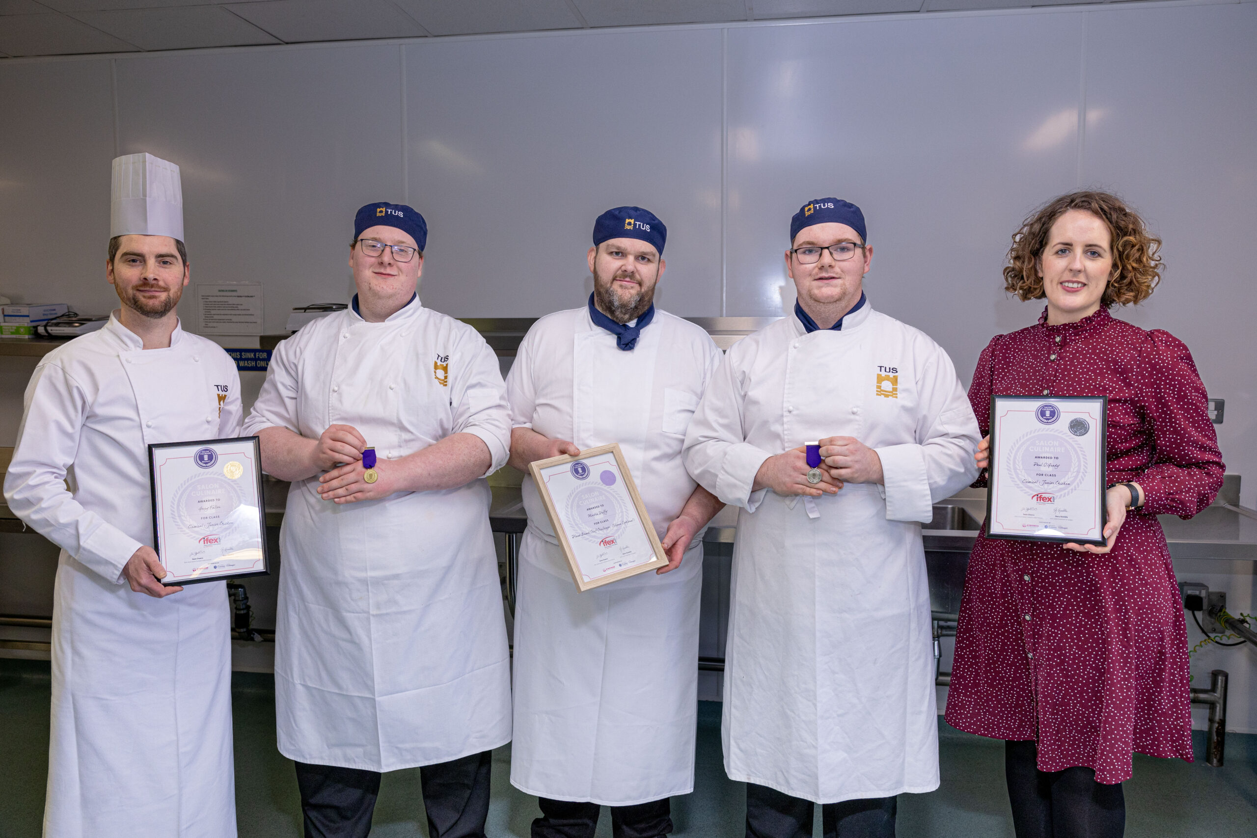 TUS Athlone Culinary Students Dominate at IFEX Exhibition 2024 - TUS