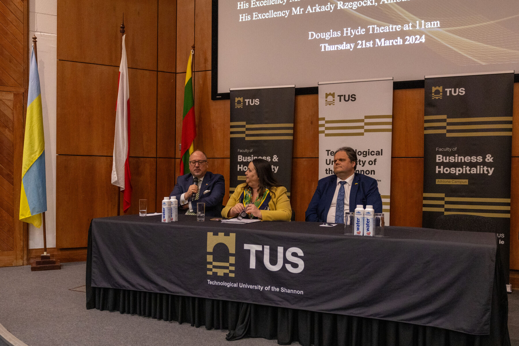 ‘Lublin Trio’ Ambassadors Visit TUS Athlone Campus - TUS