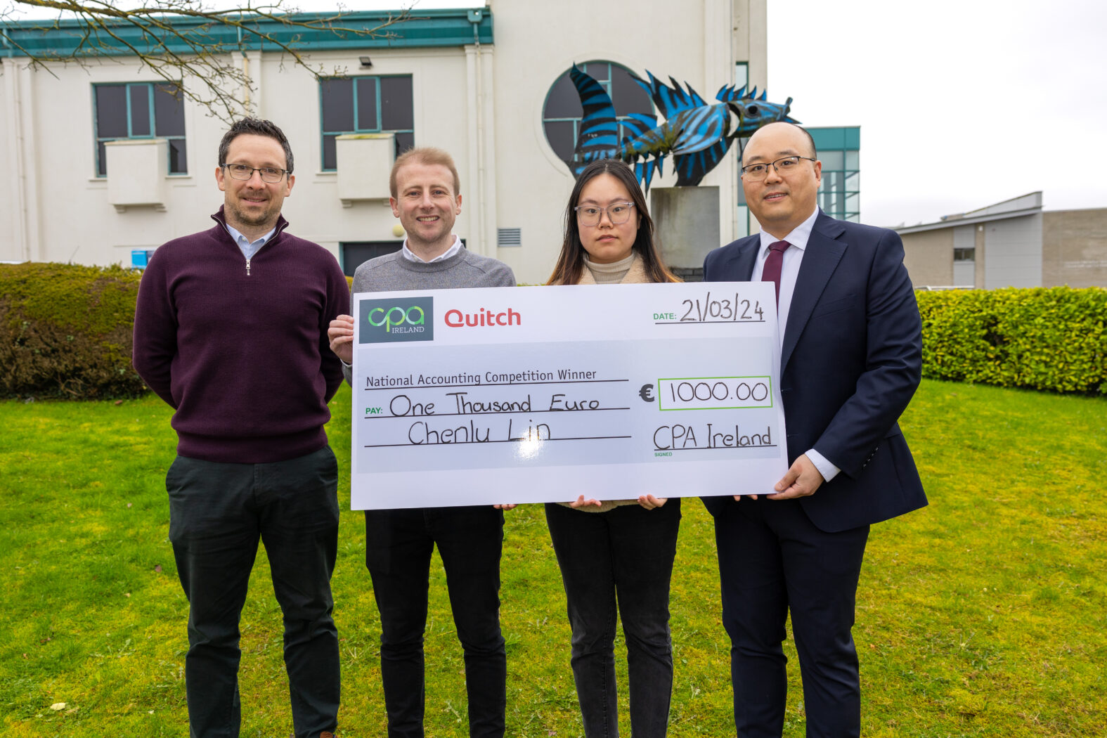 Hat Trick Triumph for TUS Athlone in National Accounting Competition - TUS