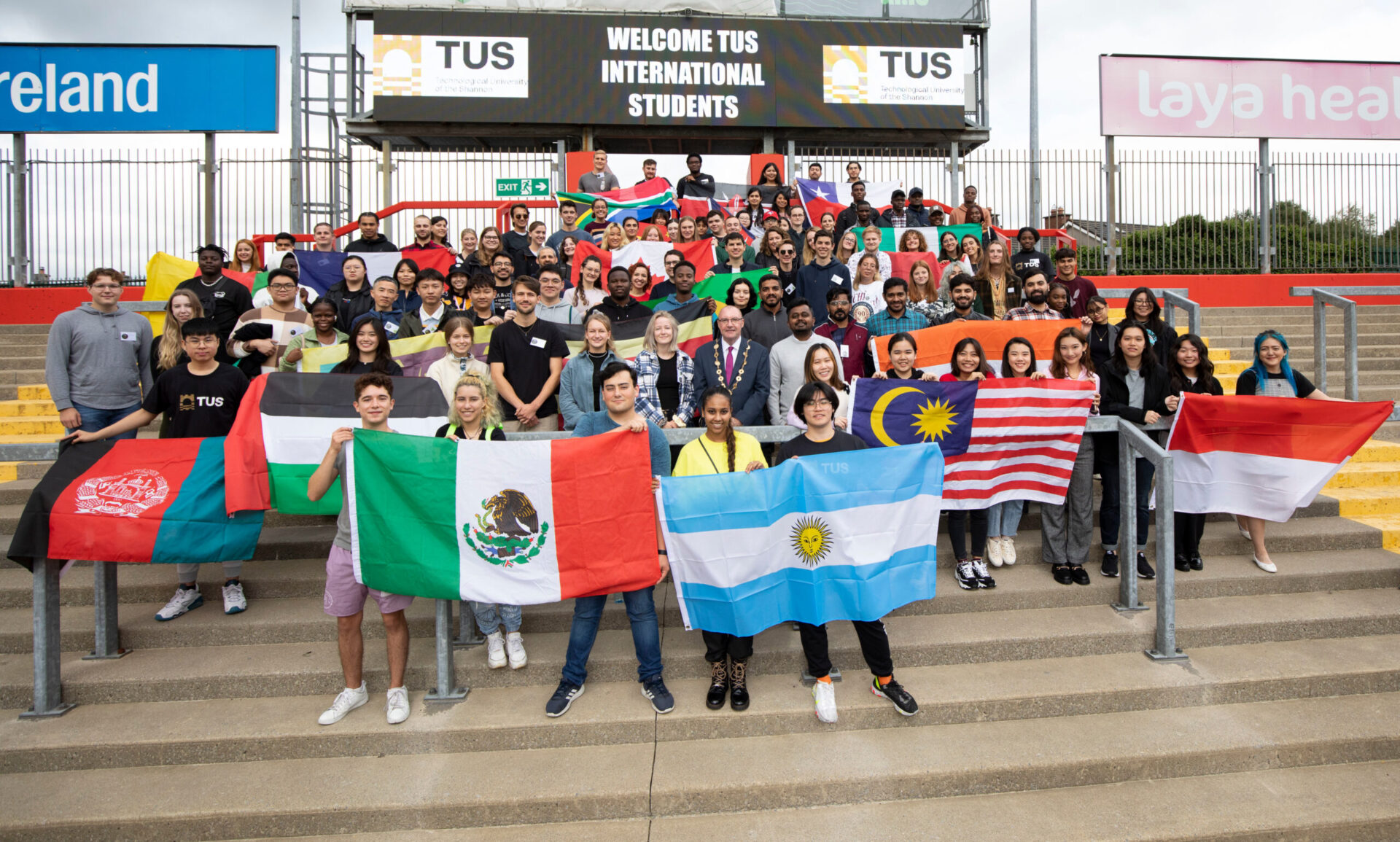 TUS Welcomes New Students from 44 Different Countries to the Mid West - TUS