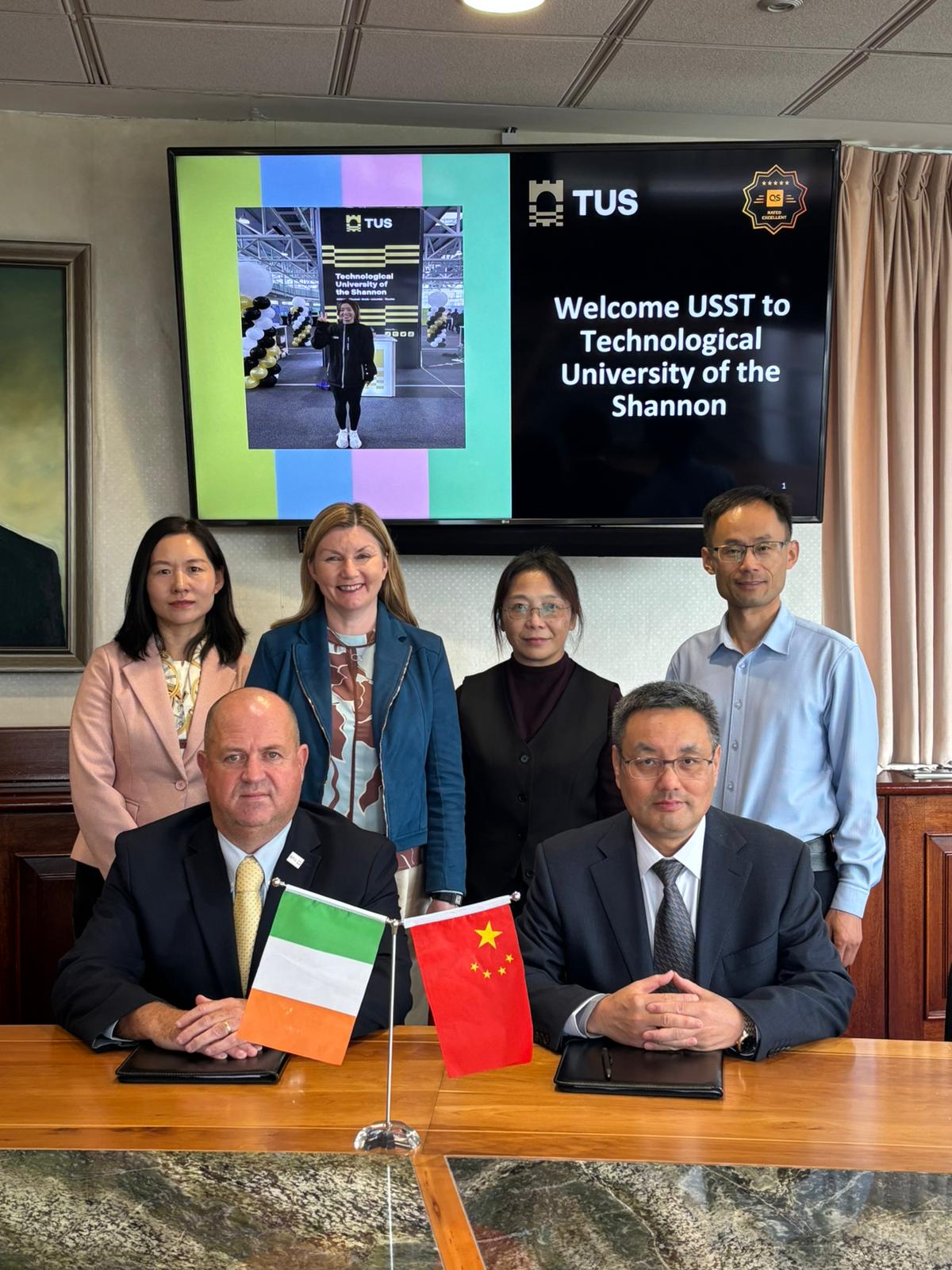TUS Forges Strong International Links with University in Shanghai - TUS