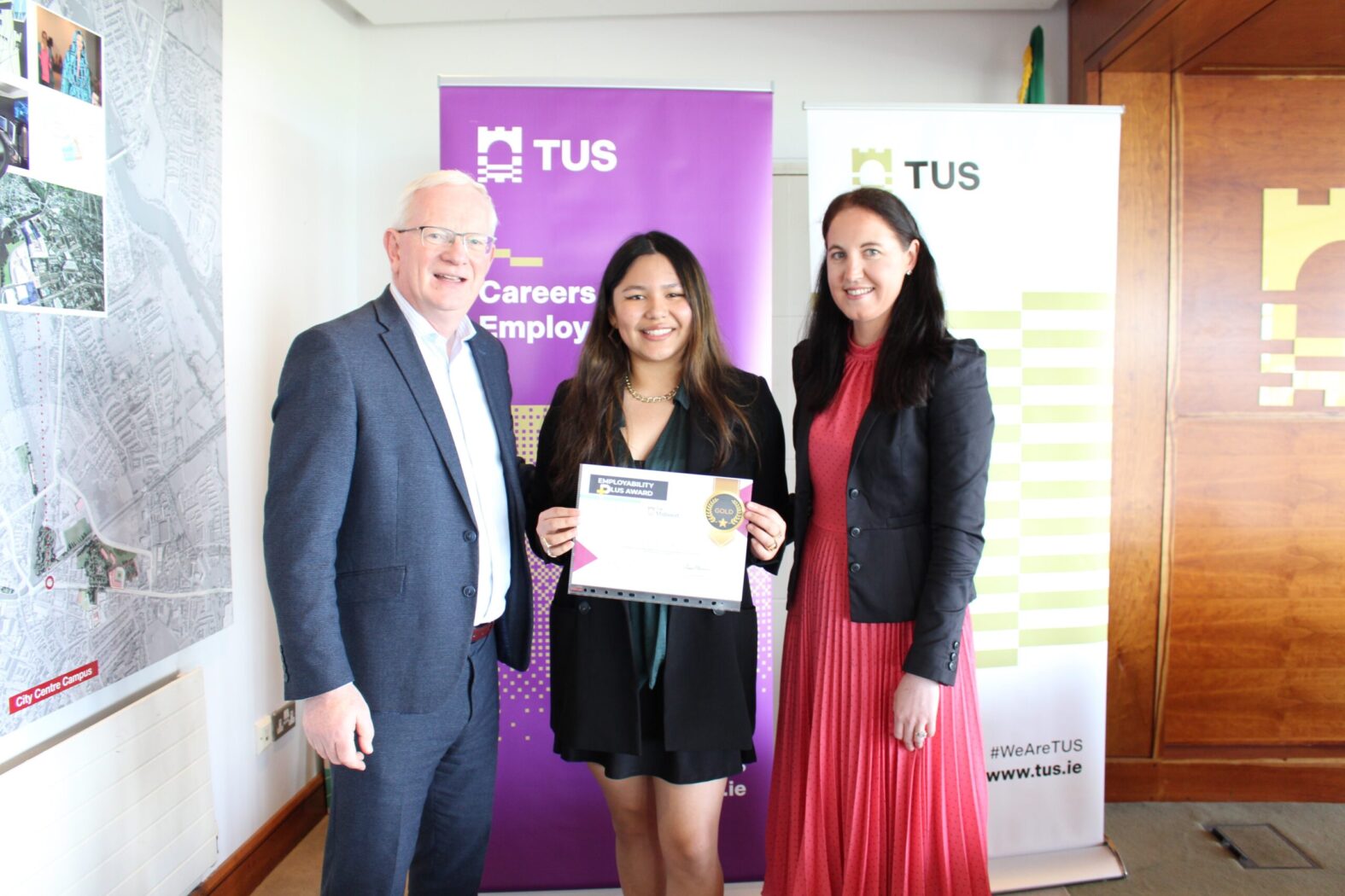 Students receive TUS Employability Plus Awards - TUS